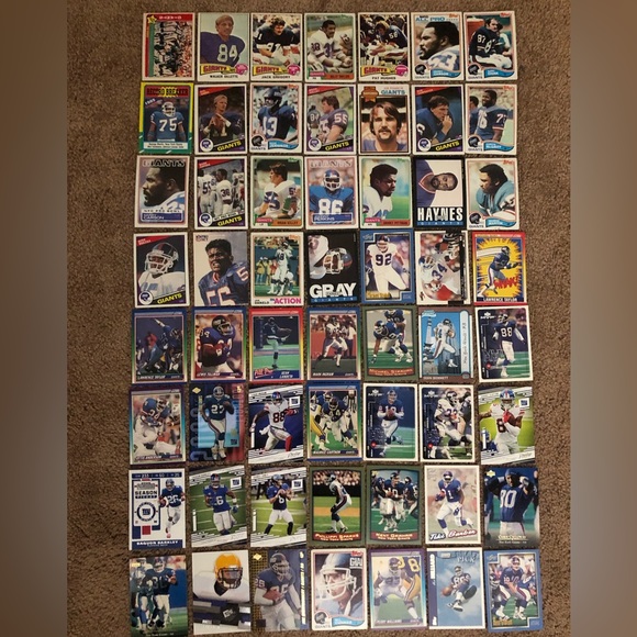 Topps | Other | 56 New York Giants Football Cards With Saquon Barkley ...